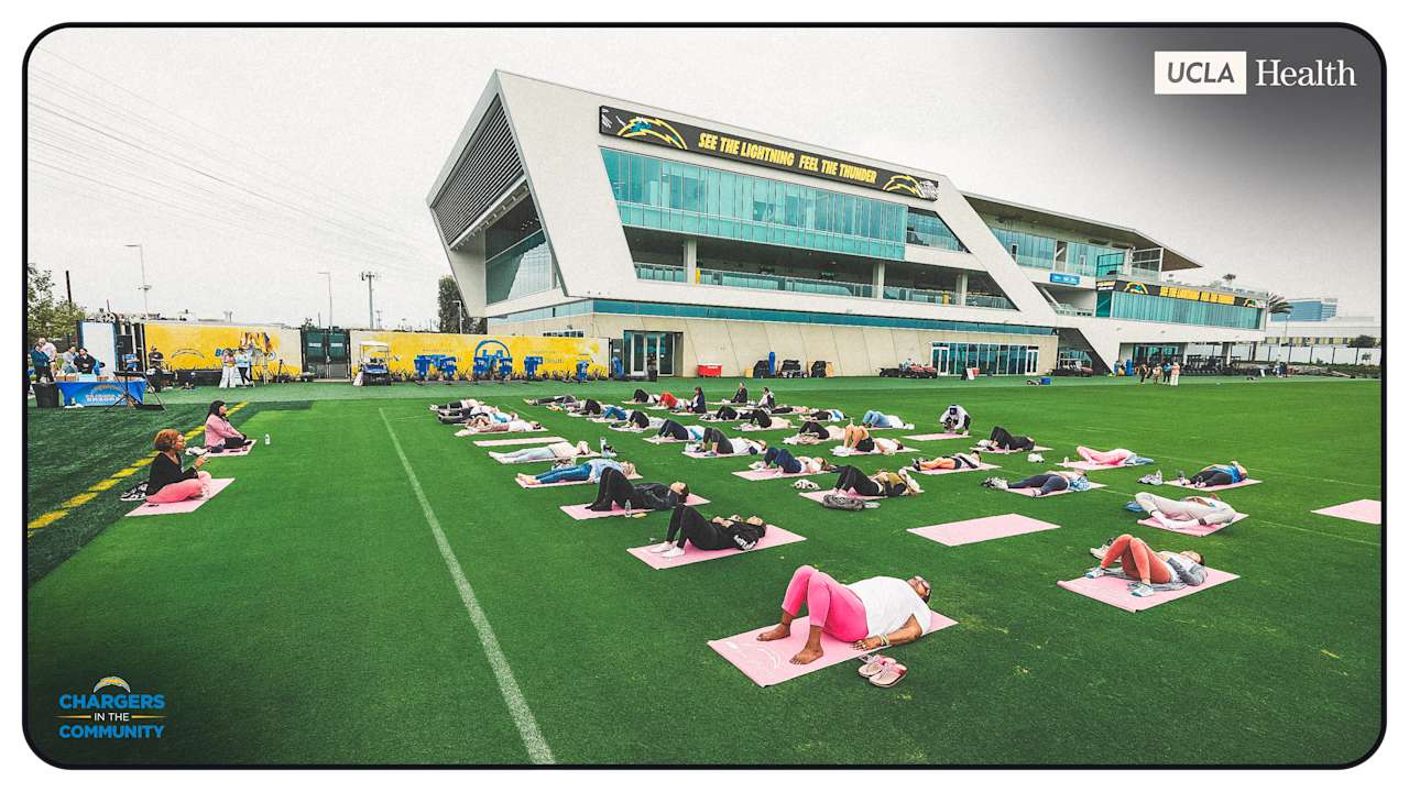Chargers Host Breathwork Practice for UCLA Health Cancer Patients and ...