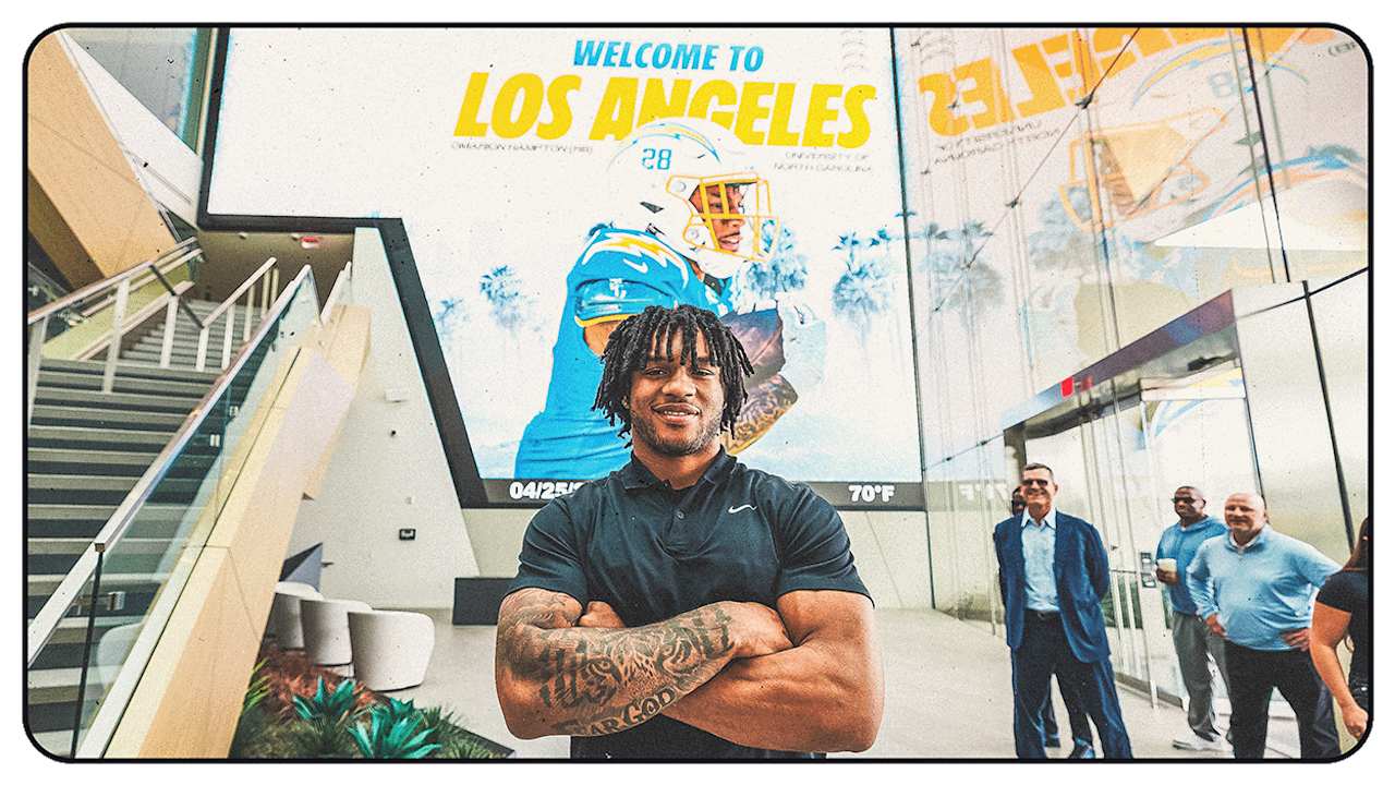 Chargers Announce Jersey Numbers For Rookie Draft Picks