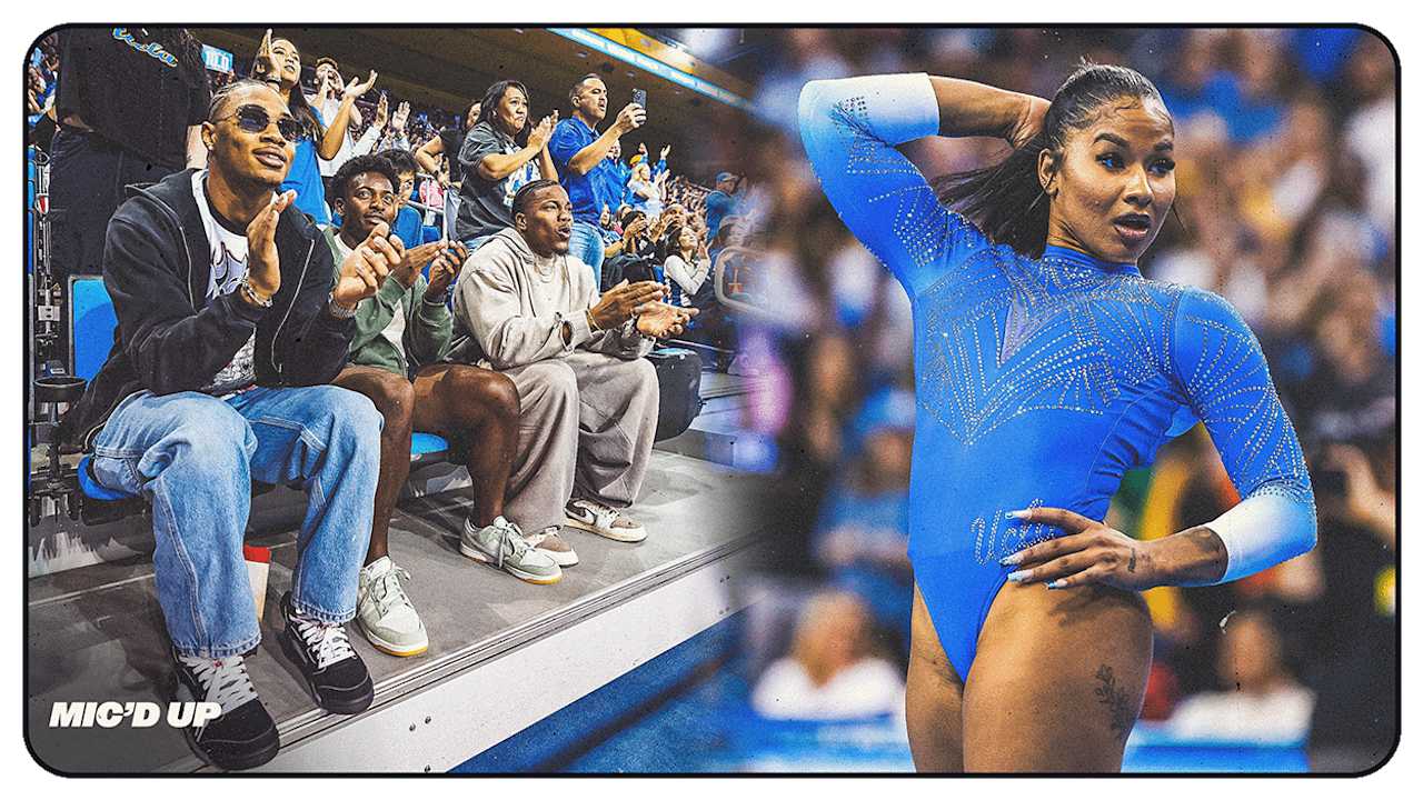 Mic'd Up: NFL Pros React To Jordan Chiles & UCLA