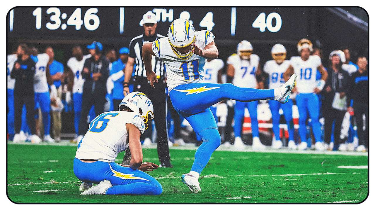 Cameron Dicker Highlight: 38-yard Field Goal