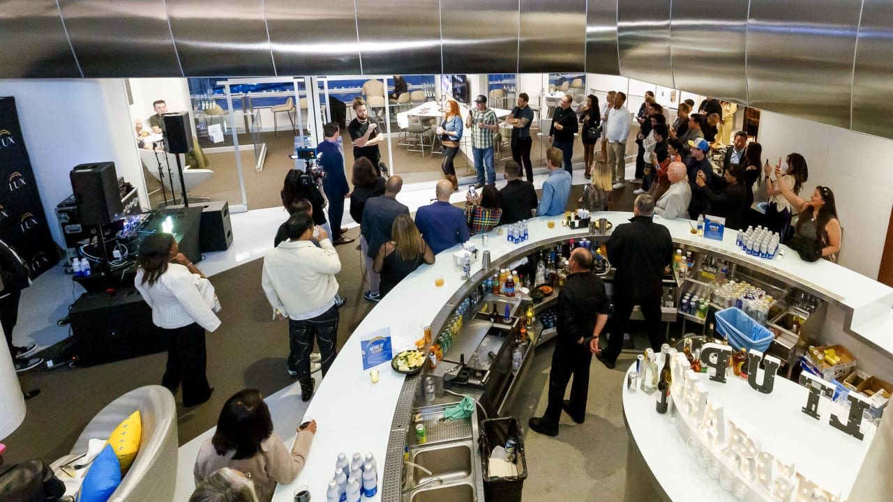 Chargers LUX Have a Party in the Perch Suites