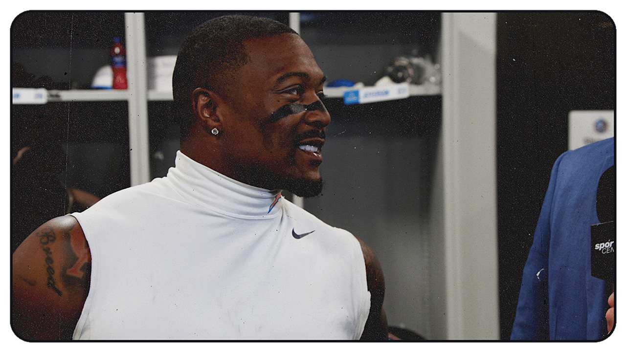 Media Availability: Tony Jefferson on His Interception Against Detroit