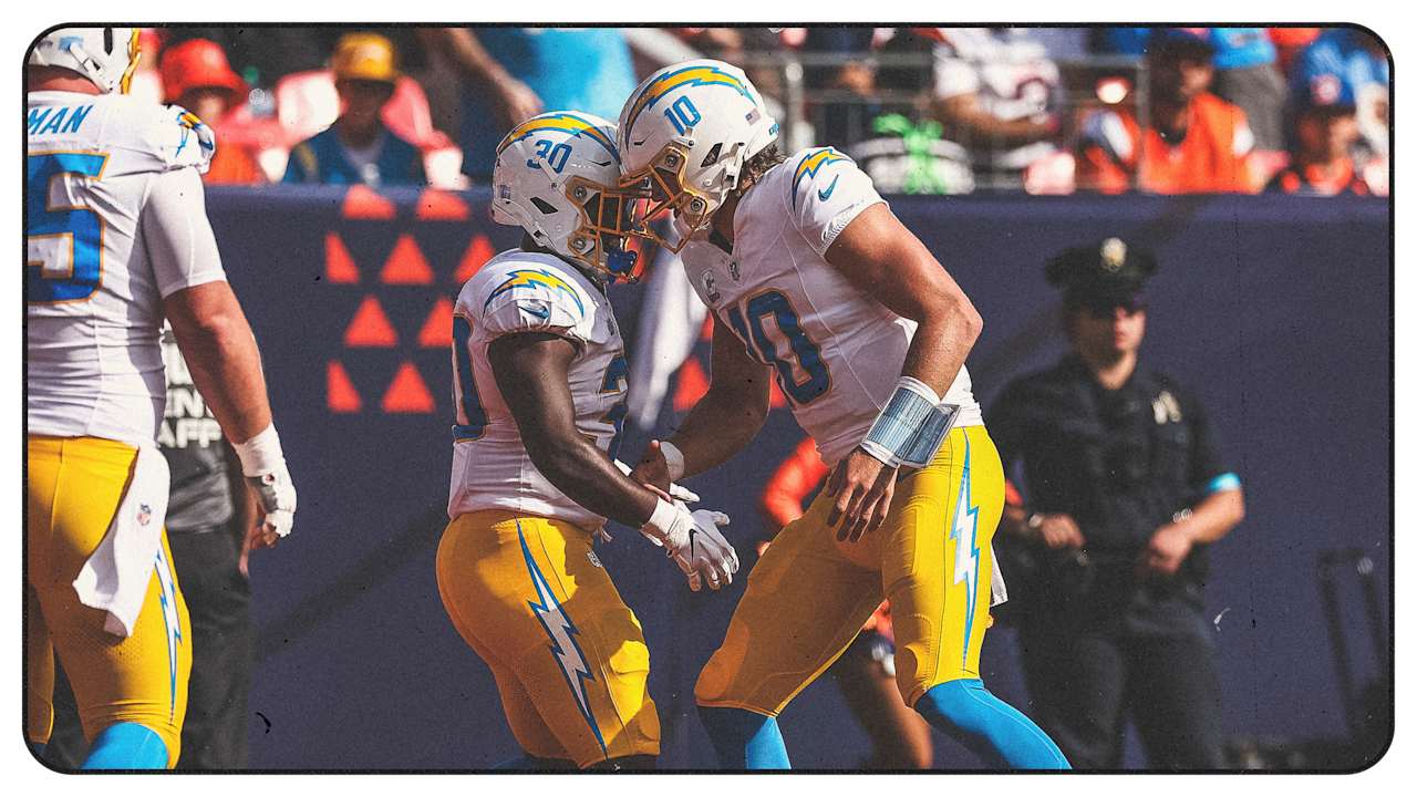 Kimani Vidal Highlight: 38-Yard TD Reception