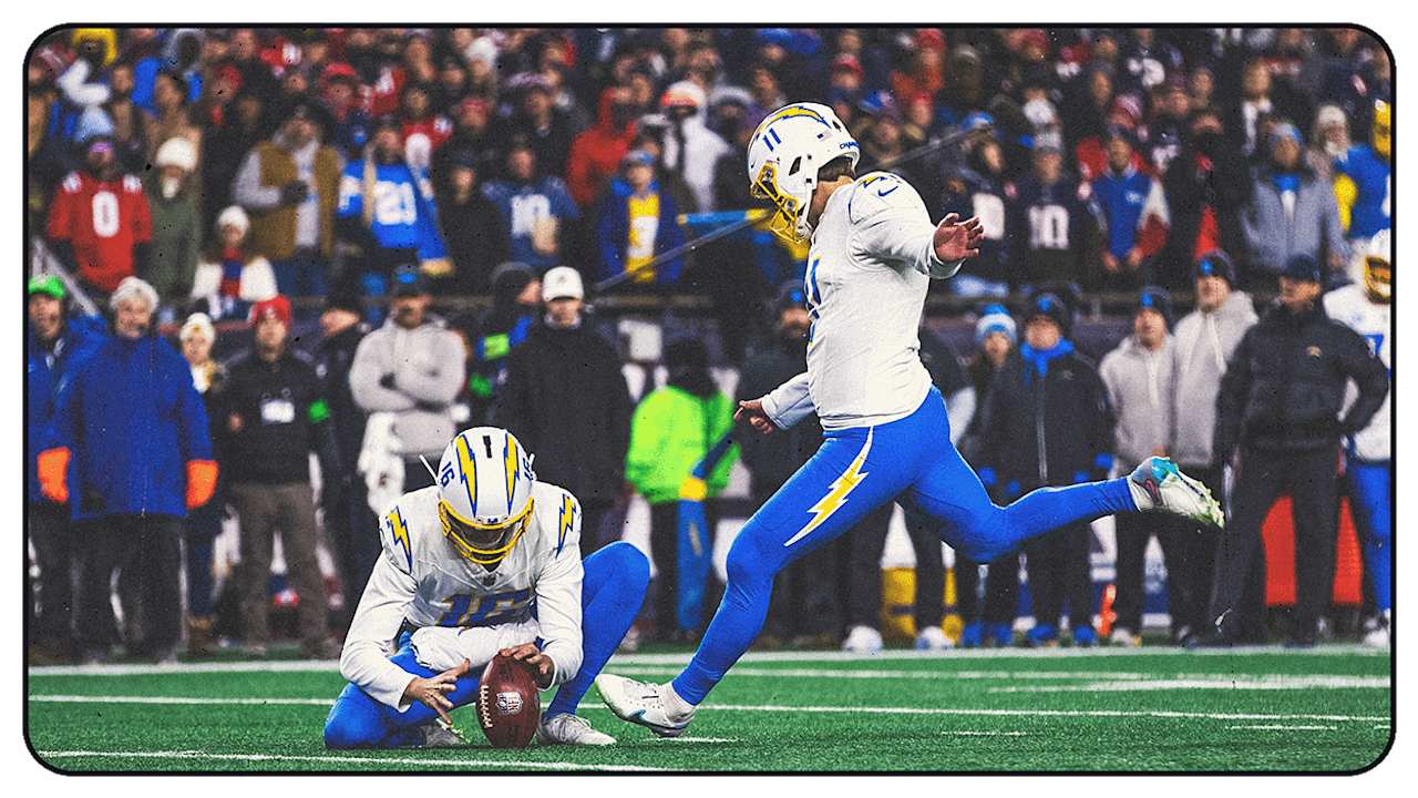 Cameron Dicker Highlight: 21-yard Field Goal