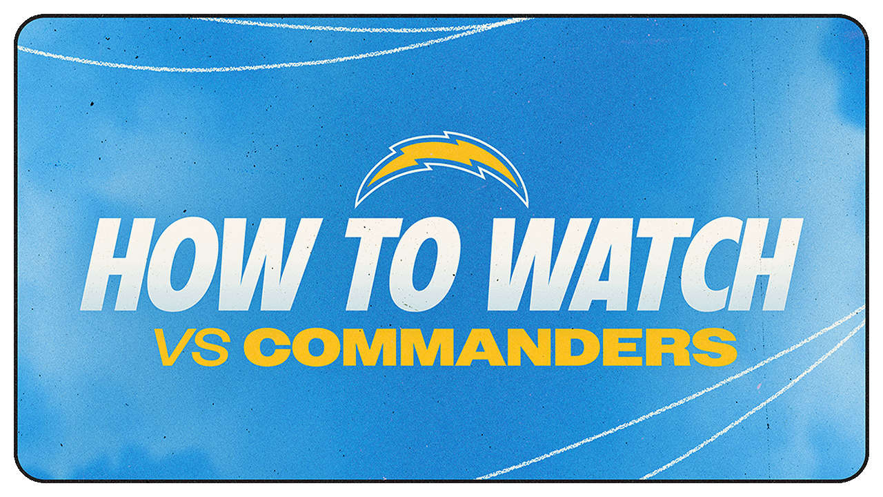 How to Watch Chargers vs. Commanders Week 5 Coverage Map 2025