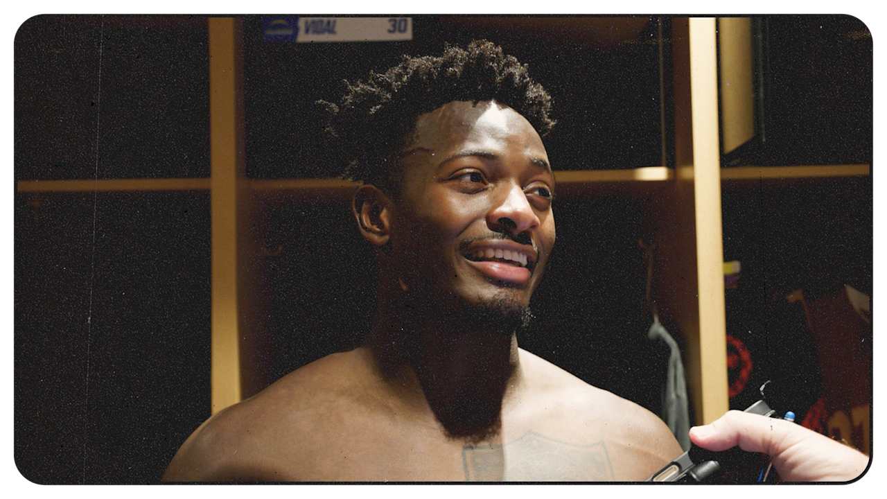 Media Availability: Kimani Vidal on 138-Yard Game