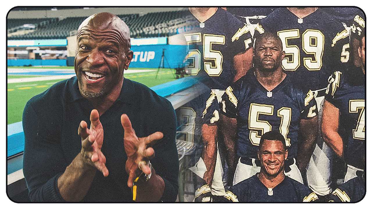 Terry Crews Reacts to His NFL Career & More