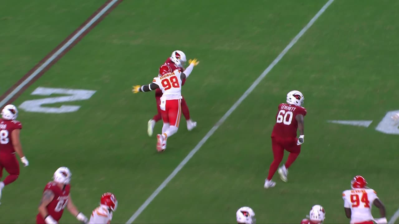 Kansas City Chiefs Defensive End Janarius Robinson's Relentless Rush ...
