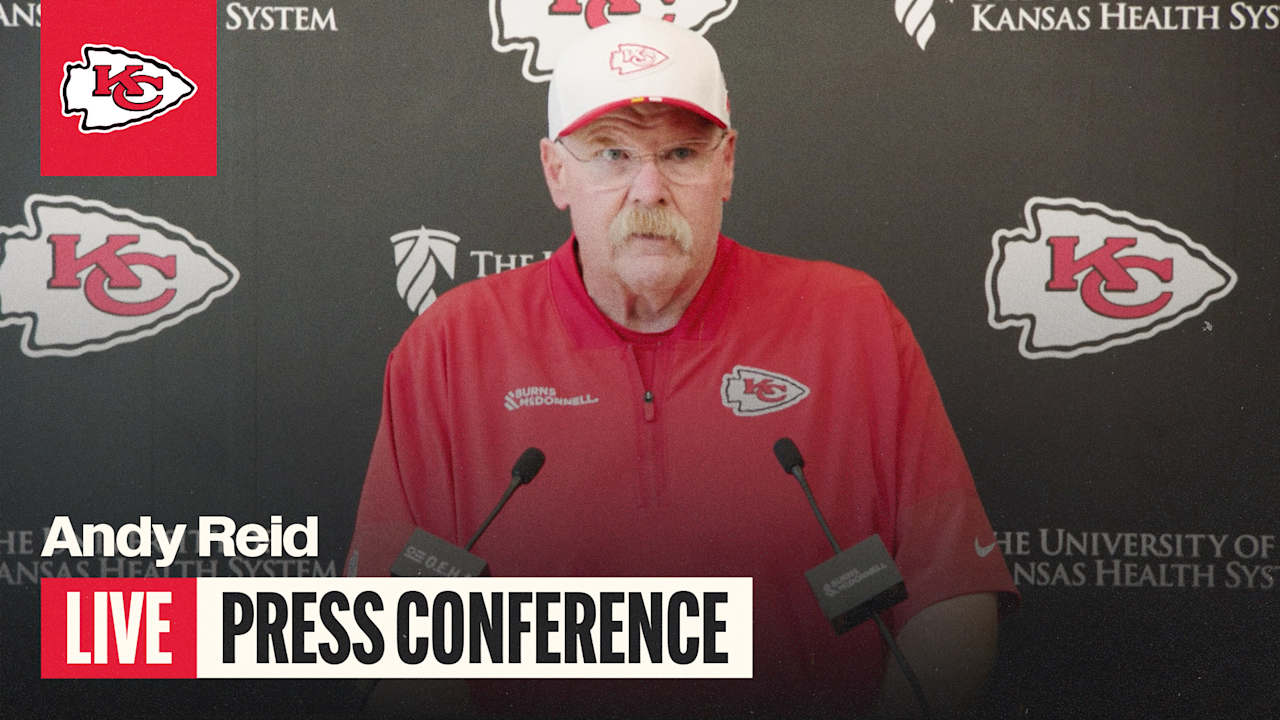 Kansas City Chiefs Head Coach Andy Reid Speaks to the Media Ahead of ...