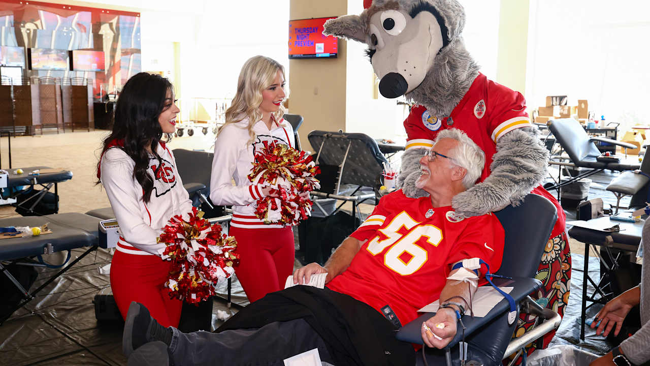 Photos: Chiefs Kingdom Blood Drive at Arrowhead Stadium