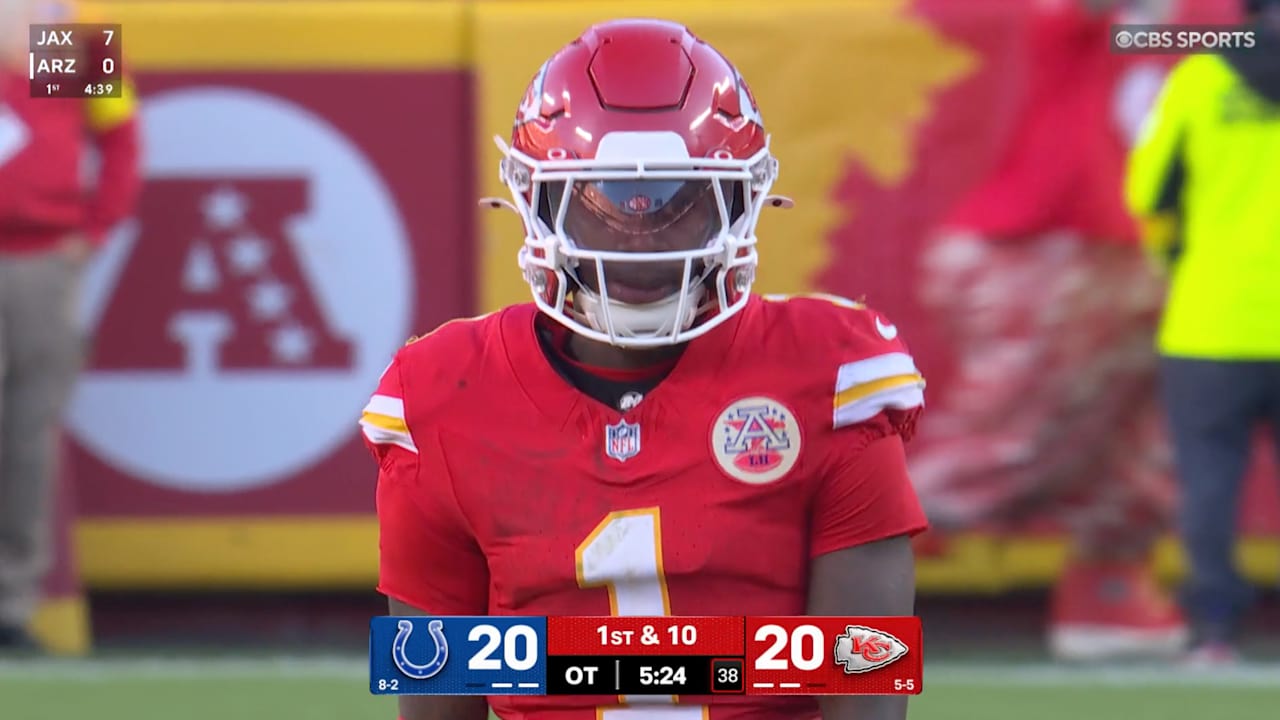 Kansas City Chiefs Wide Receiver Xavier Worthy Lays Out to Snag 31-yard ...