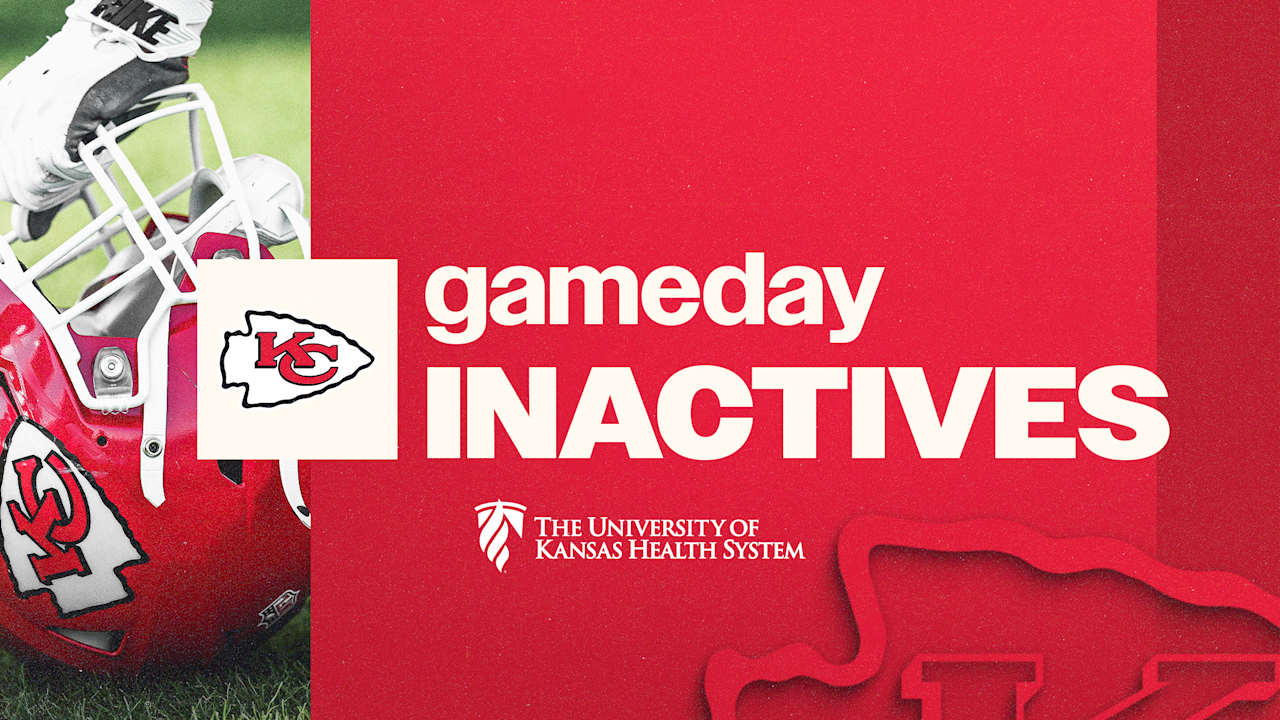 Week 13 Inactive Players | Chiefs vs. Cowboys
