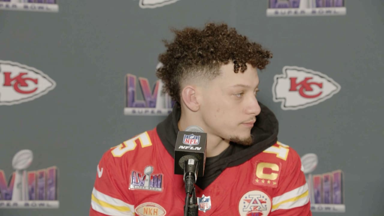 Patrick Mahomes: "The biggest thing for me is to just try to be myself ...