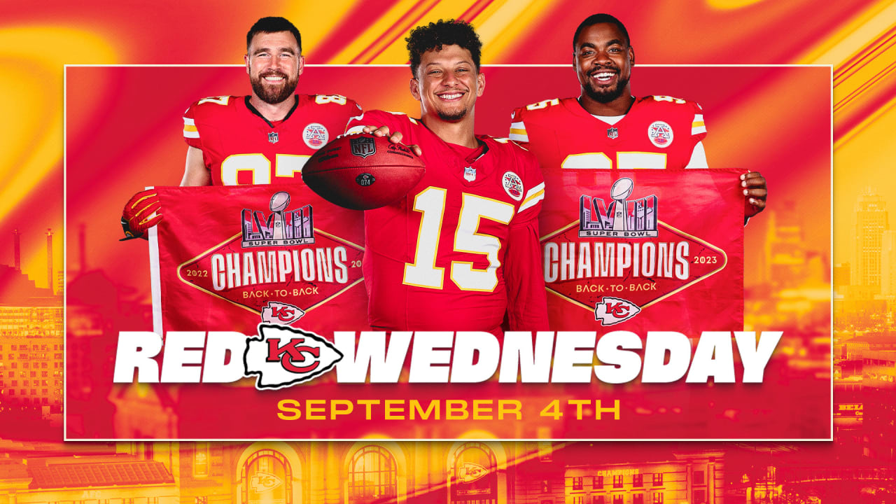 Chiefs Announce 2024 Edition of Red Wednesday; Online-Only Flag Presale ...