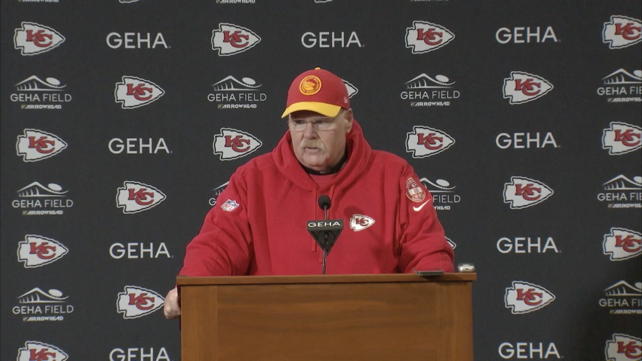 Andy Reid: "We were able to come out and sling it" | Wild Card Press ...