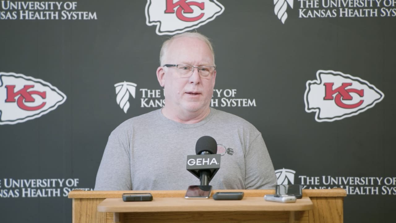 Tight ends coach Tom Melvin: “We’re throwing a lot at all the guys ...