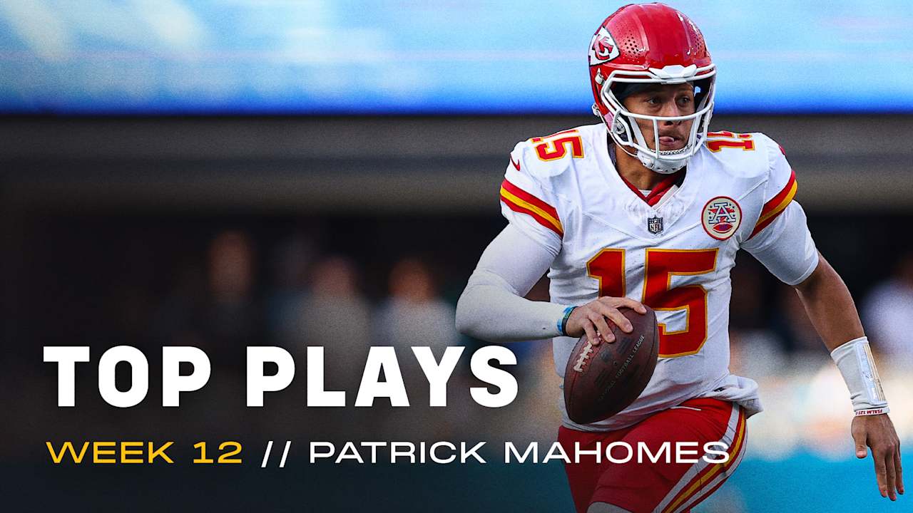 Kansas City Chiefs Quarterback Patrick Mahomes' Best Plays from Three-Touchdown Game in Week 12 ...