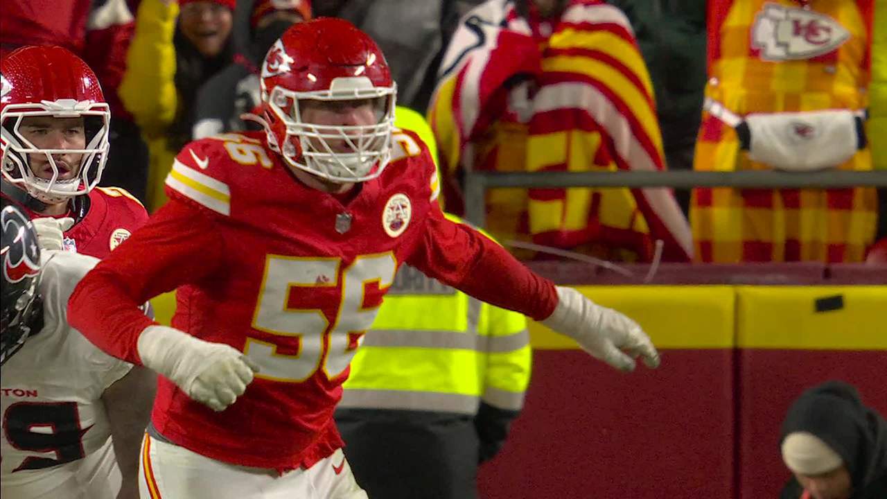 Defensive End George Karlaftis' Third sack of game Marks Kansas City ...