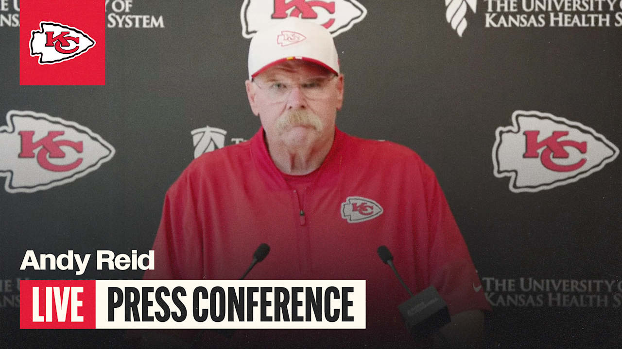 Kansas City Chiefs Head Coach Andy Reid Speaks to the Media Ahead of ...