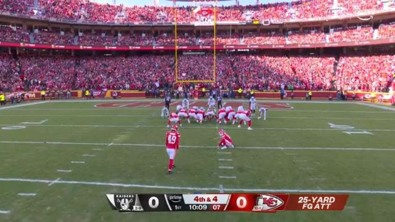 Chiefs Kicker Matthew Wright Nails 25-yard Field Goal on Opening Drive