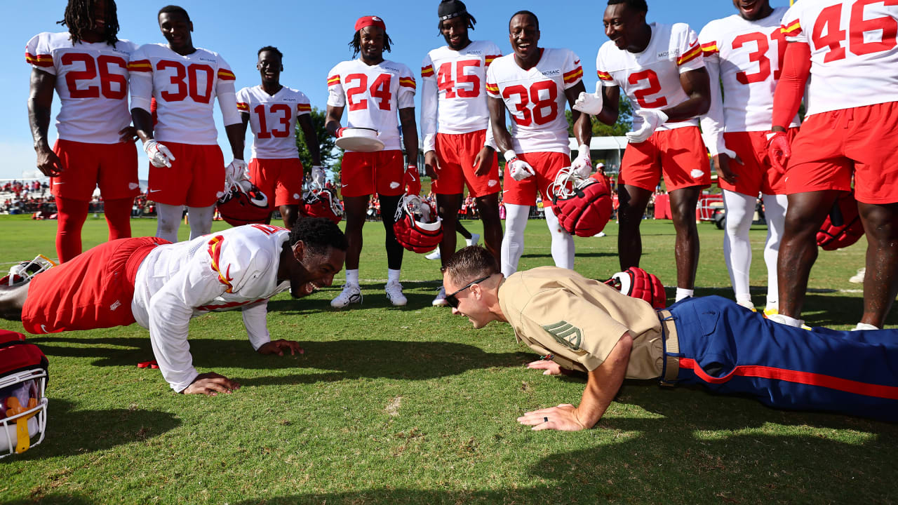Photos: Military Day at Chiefs Training Camp | 8/15/24