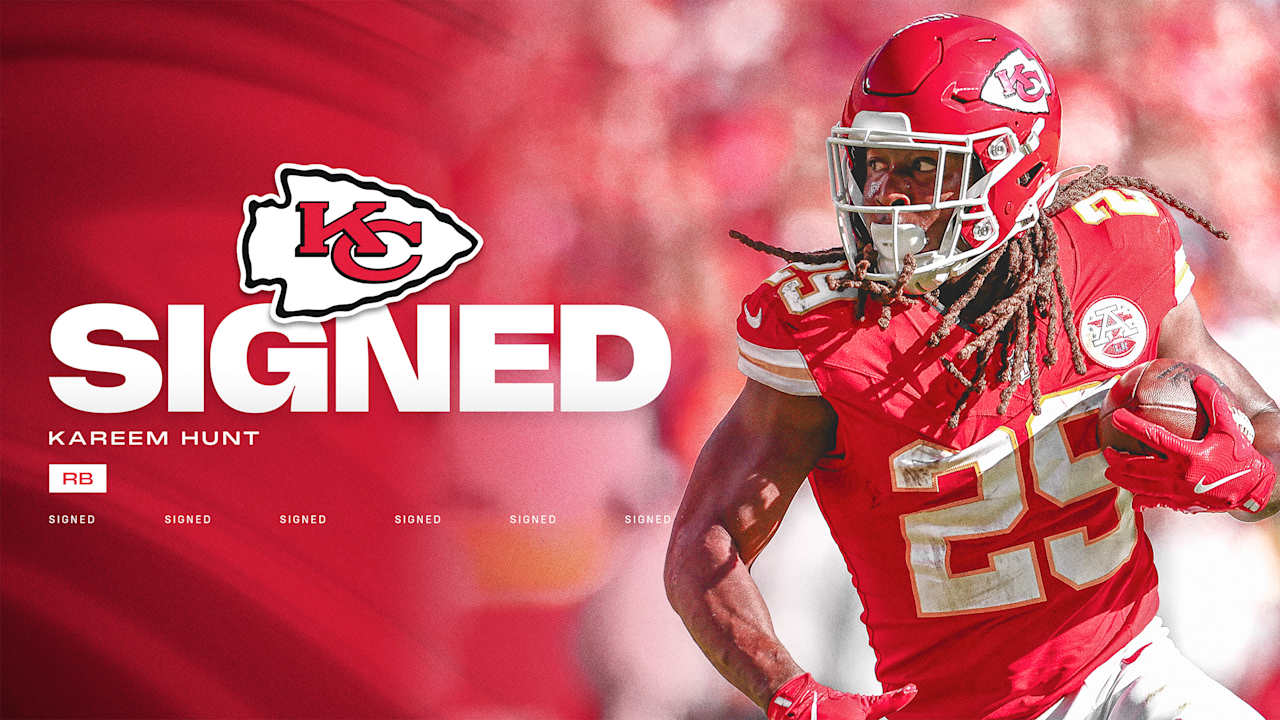 Chiefs Re-Sign RB Kareem Hunt