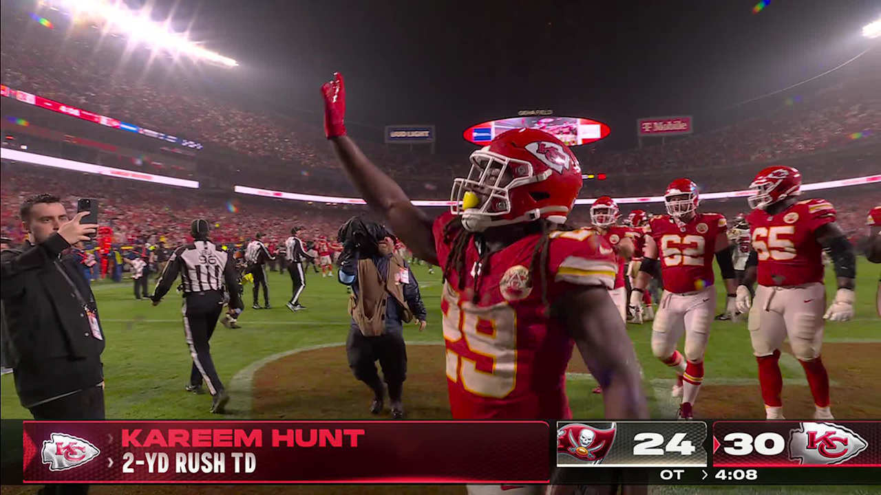 WALK-OFF: Kansas City Chiefs Running Back Kareem Hunt's Score in ...