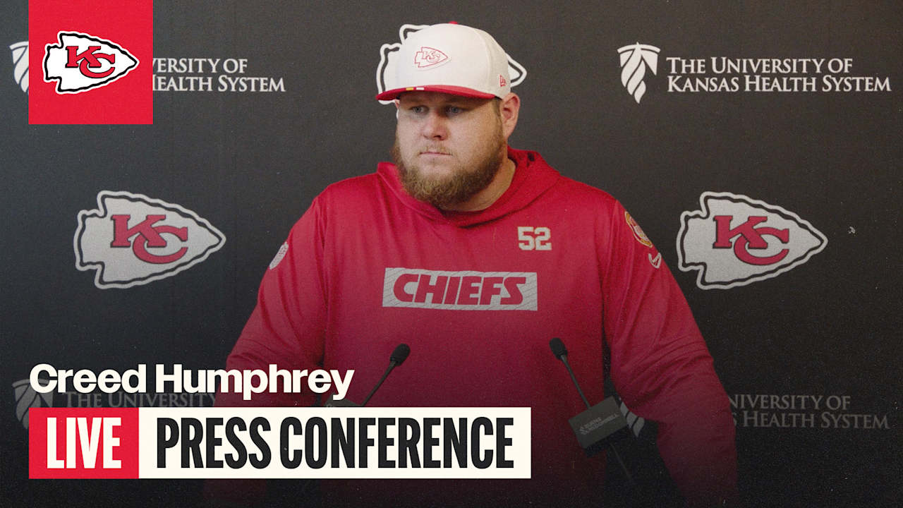 Kansas City Chiefs Center Creed Humphrey on Offensive Line: 'We Have a ...
