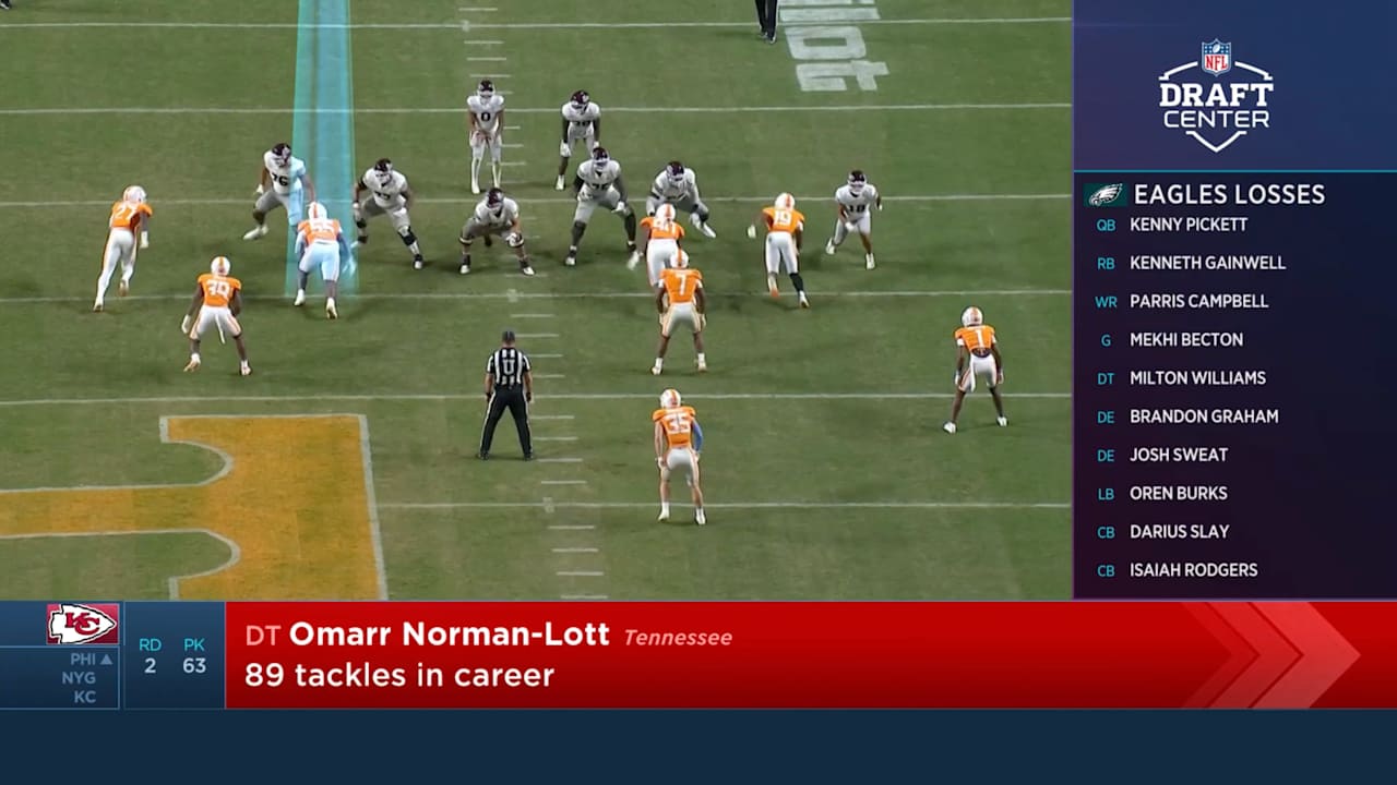 Lance Zierlein on Tennessee Defensive Tackle Omarr Norman-Lott: 'He ...
