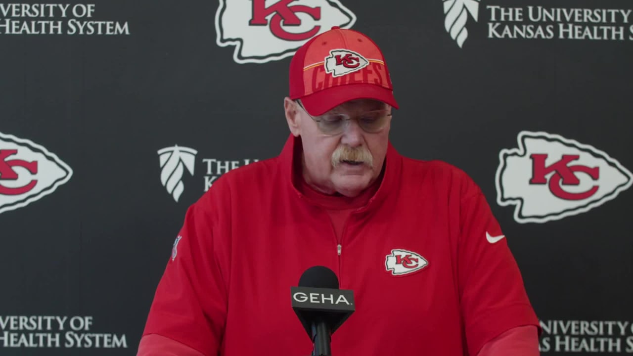 Andy Reid: "we look forward to that challenge of going up there and ...