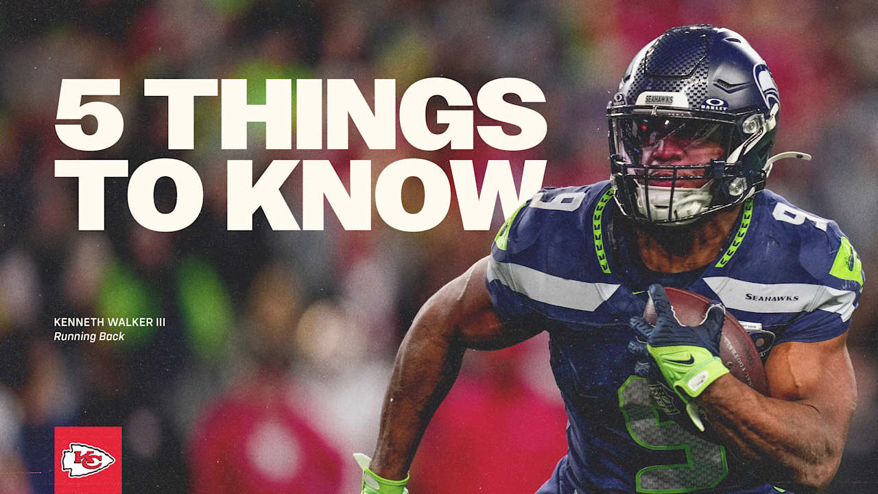Five Things to Know About New Chiefs RB Kenneth Walker