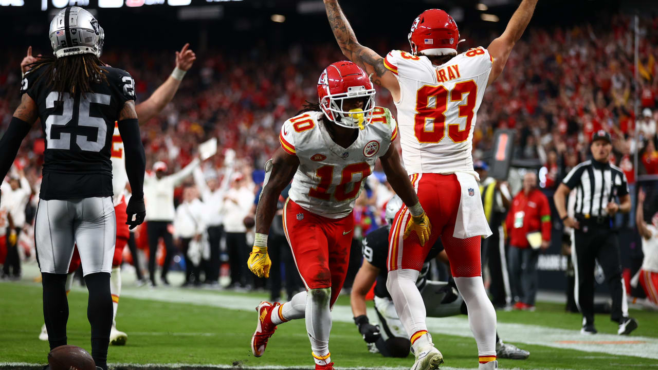 TOUCHDOWN: Running back Isiah Pacheco's second TD run of the game gives ...