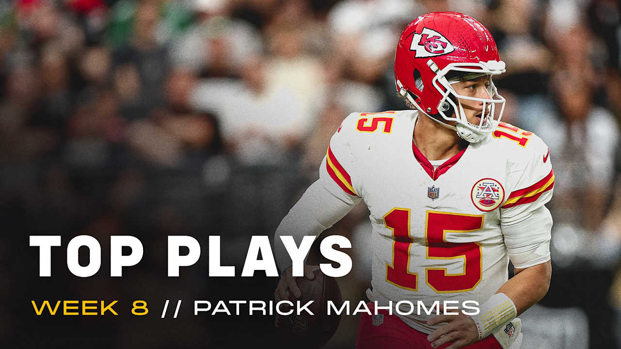 Patrick Mahomes' Best Plays from 2-Touchdown Game | Week 8 vs Las Vegas ...