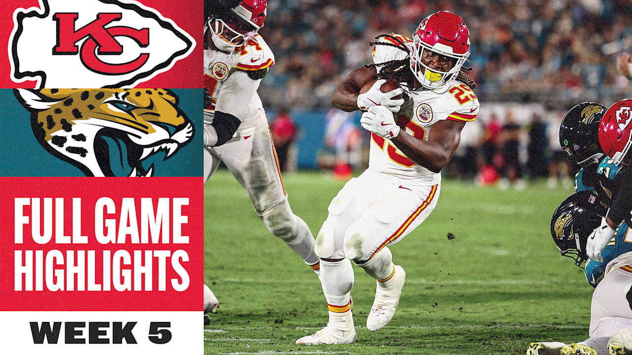Full Game Highlights from Week 5 | Kansas City Chiefs vs. Jacksonville ...