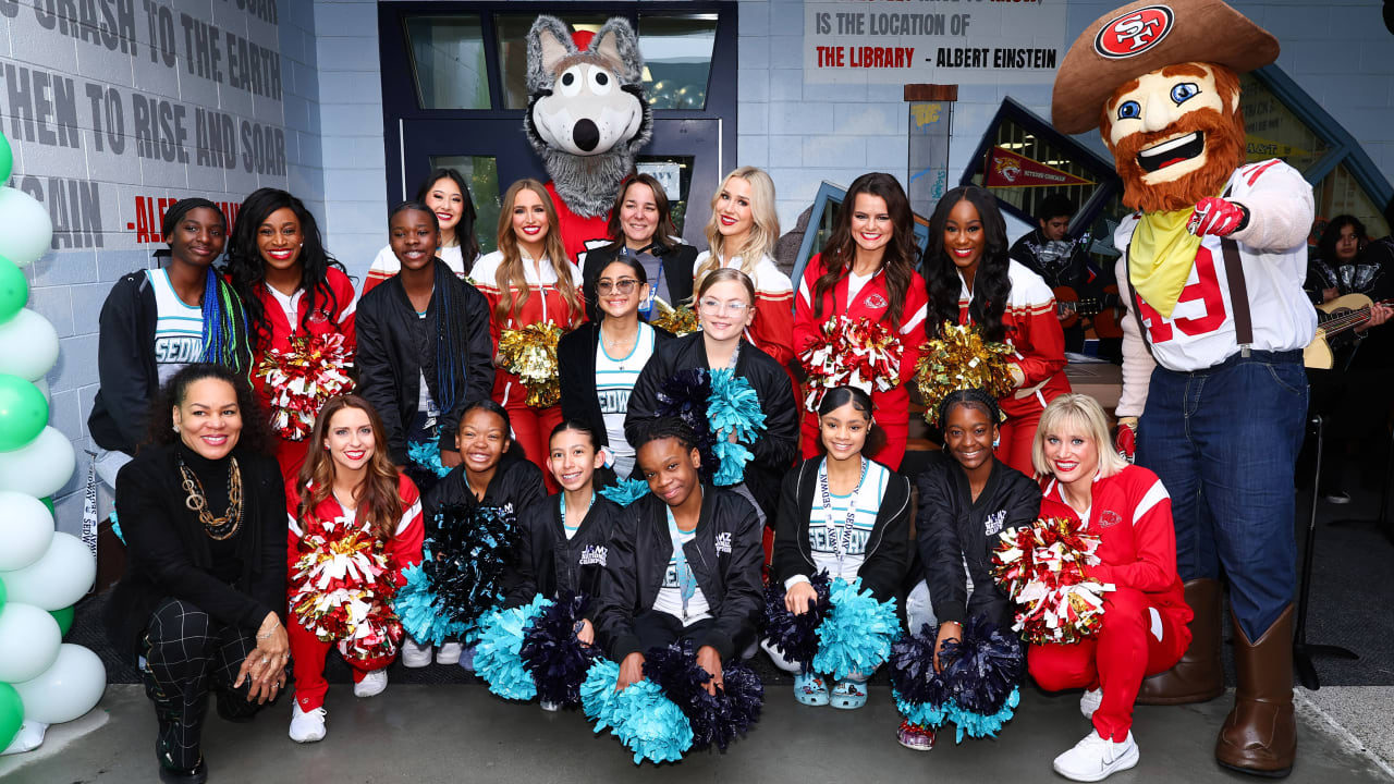 Photos: Chiefs Cheerleaders in the Community during Super Bowl LVIII Week