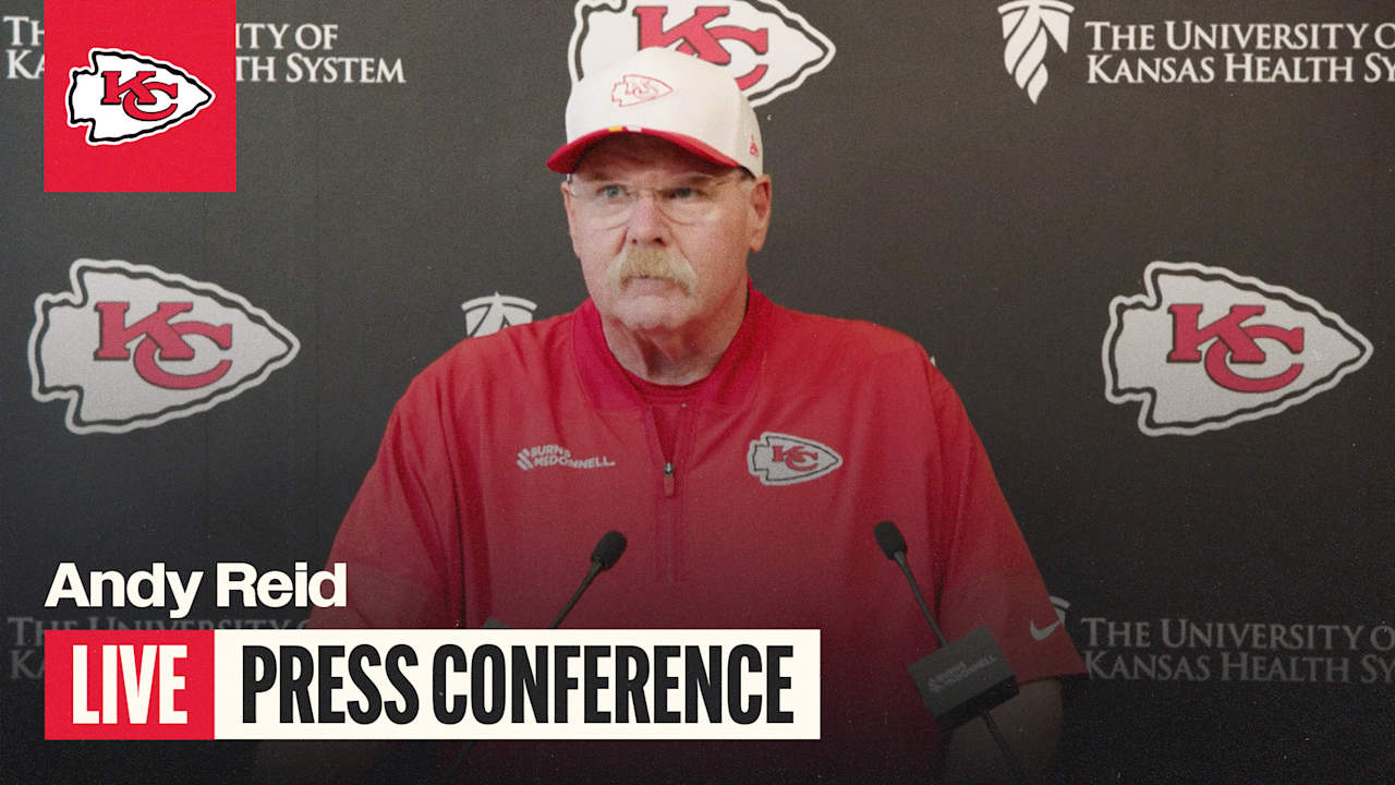Kansas City Chiefs Head Coach Andy Reid Speaks to the Media | Press ...
