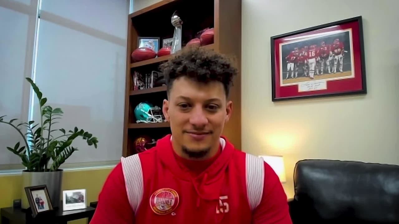 Patrick Mahomes Talks Playing in Third Straight Super Bowl | NFL ...