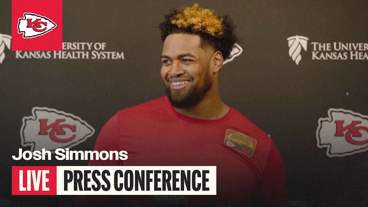 Kansas City Chiefs Offensive Tackle Josh Simmons on the Chiefs ...
