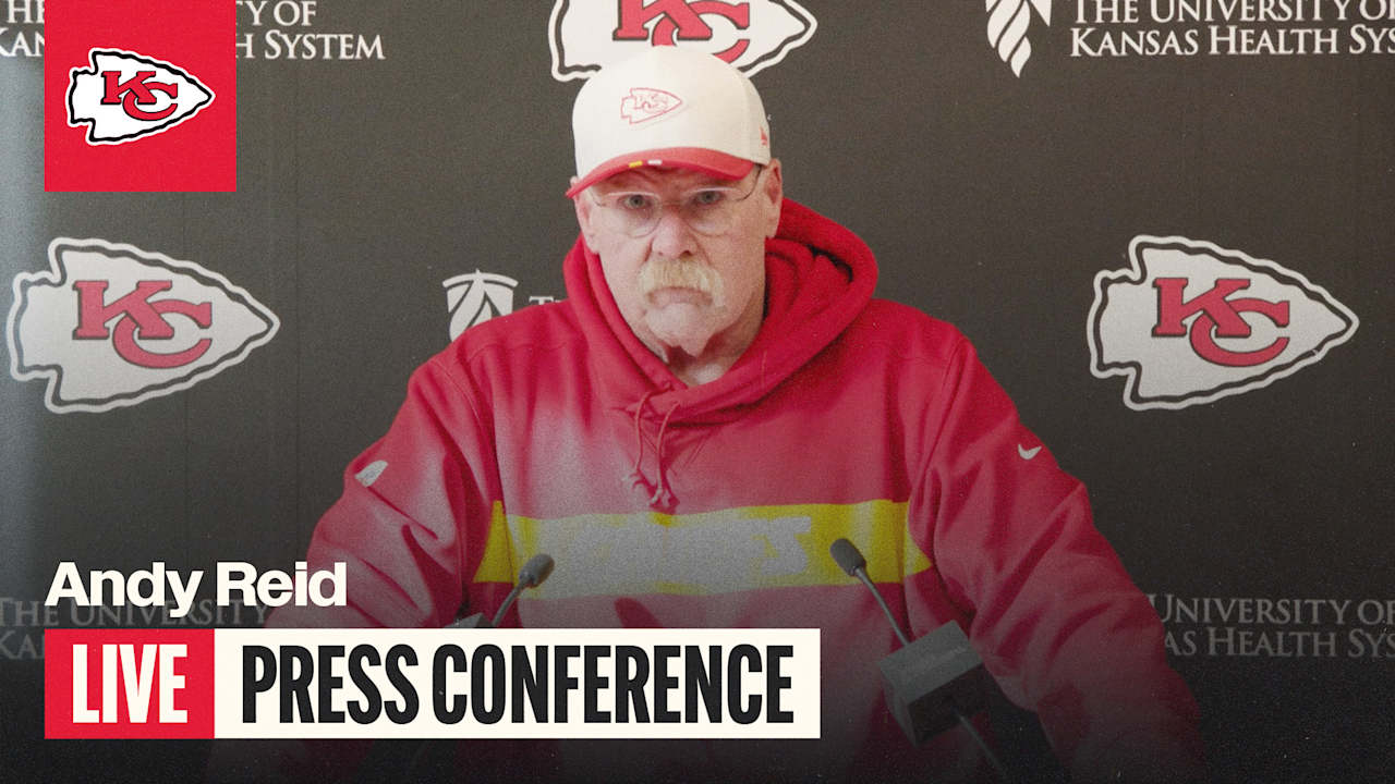 Kansas City Chiefs Head Coach Andy Reid Speaks to the Media on Friday ...