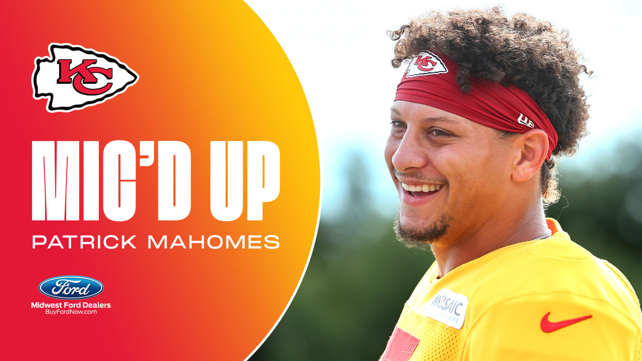 Patrick Mahomes was Mic'd Up for Training Camp