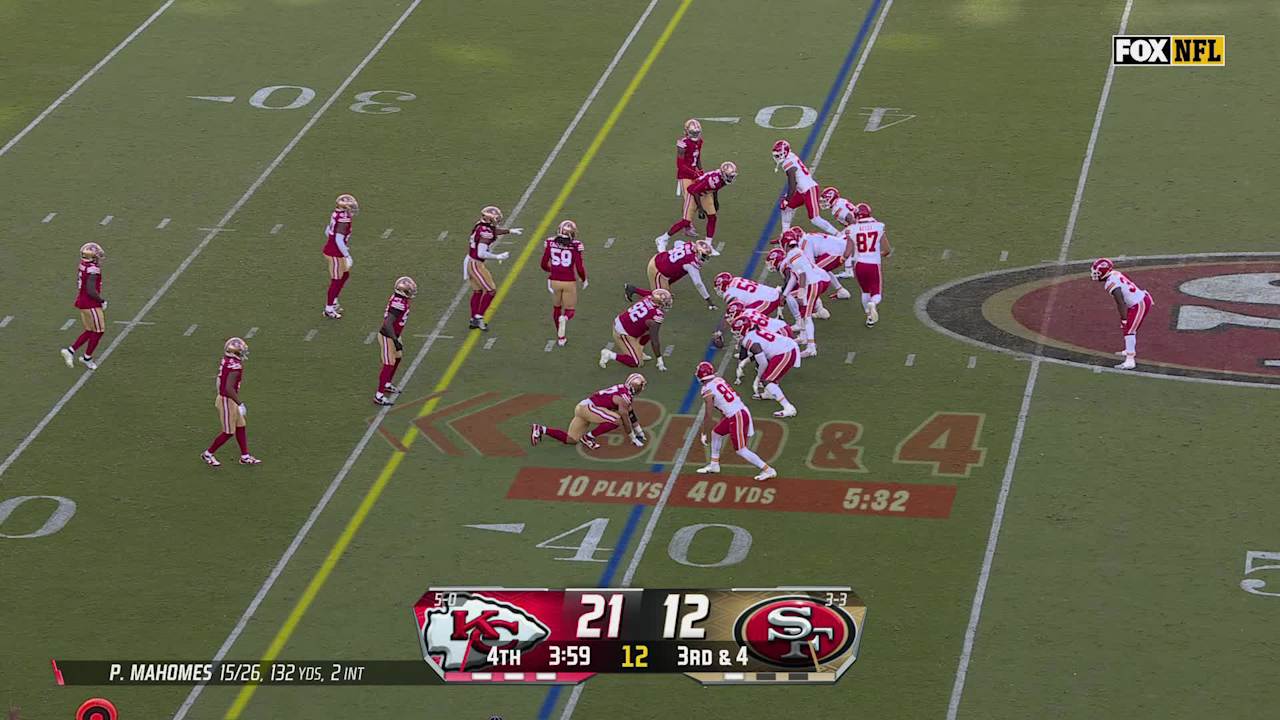 Chiefs Gain 22 yards via Patrick Mahomes' Play-Action Dart to Samaje ...