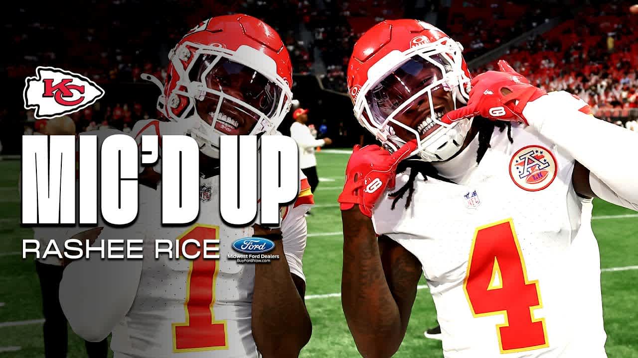Rashee Rice: 'We Gonna Turn Up Today!' | Mic'd Up w/ the Kansas City Chiefs