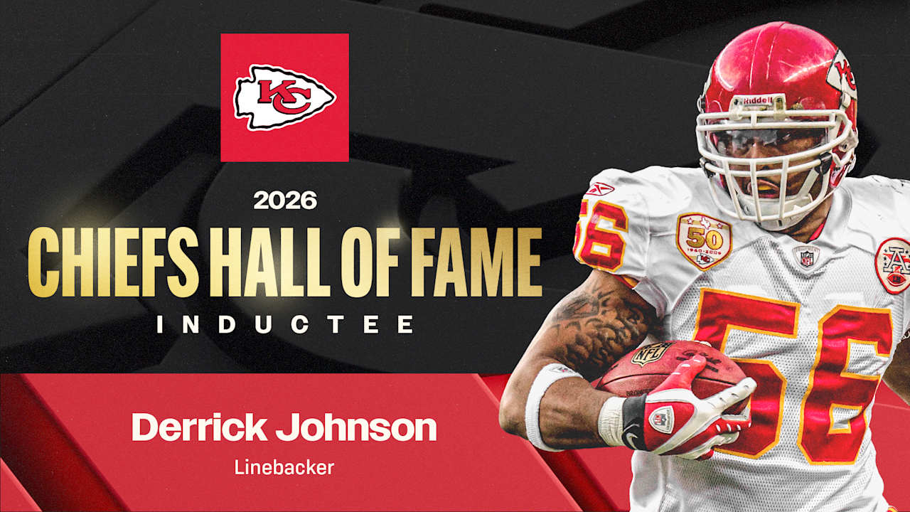 Derrick Johnson To Be Inducted Into Chiefs Hall of Fame