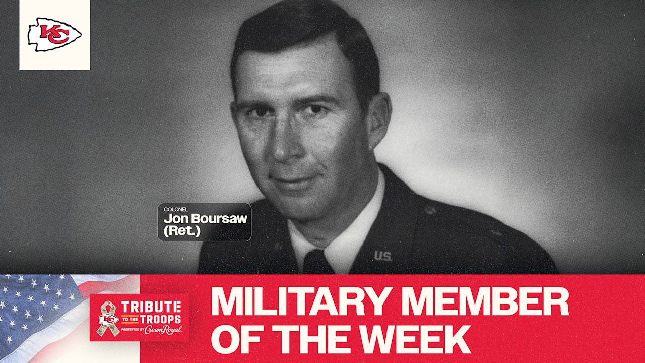 Chiefs Recognize Colonel Jon Boursaw as This Week’s Tribute to the ...