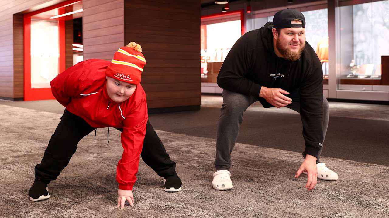 Photos: Dream Connection Family Visits Arrowhead Stadium | 11/8/24