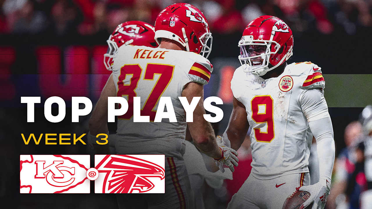 Top Plays: Chiefs vs. Falcons | NFL Regular Season Week 3