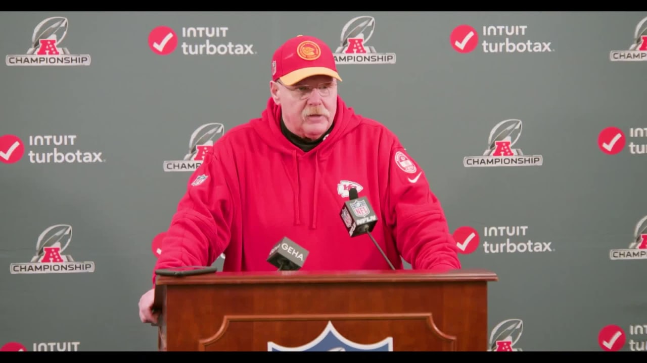 Andy Reid: "The guys never doubted, great attitude on this team" | AFC ...