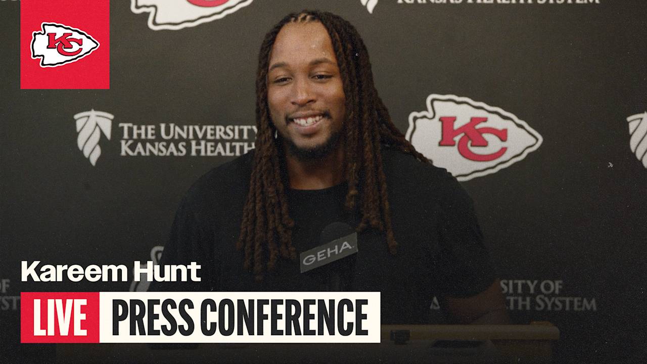 Kansas City Chiefs Running Back Kareem Hunt on the Running Back Room ...