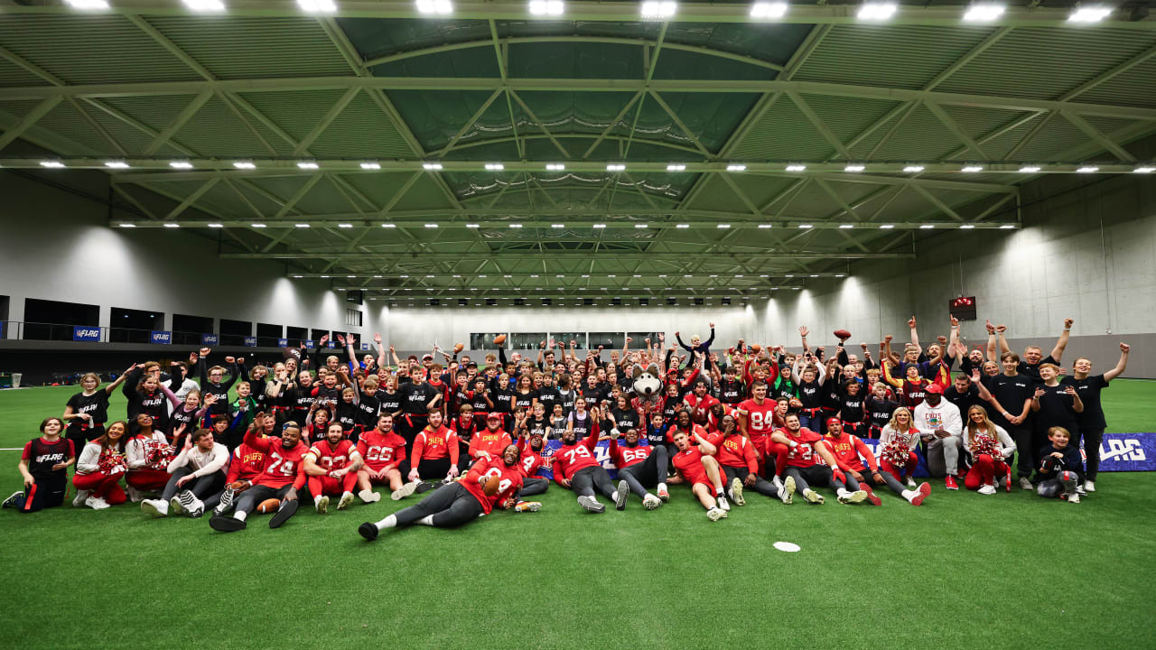 Photos: Chiefs Host NFL Flag Football Events in Frankfurt