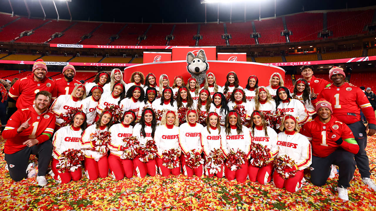 Photos: Chiefs Cheer and Entertainment from the AFC Championship
